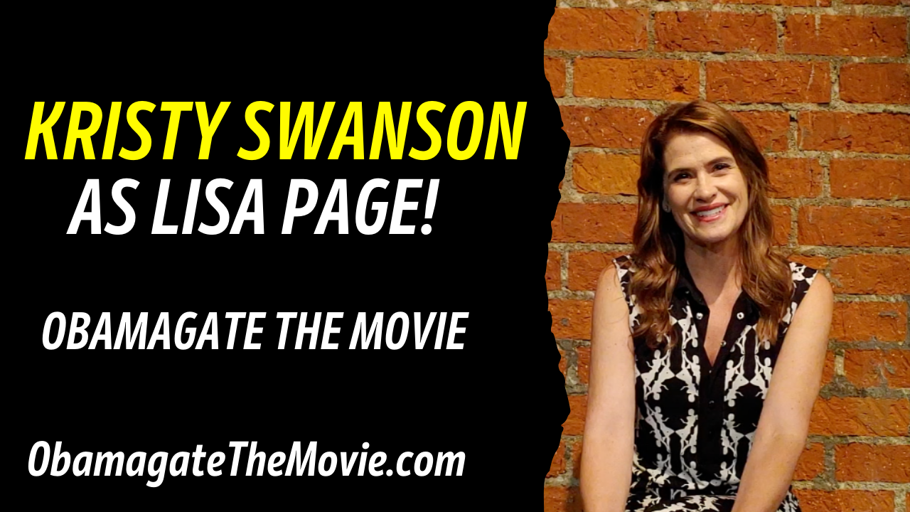 ObamaGate The Movie| Kristy Swanson's Behind the Scenes Interview - The ...